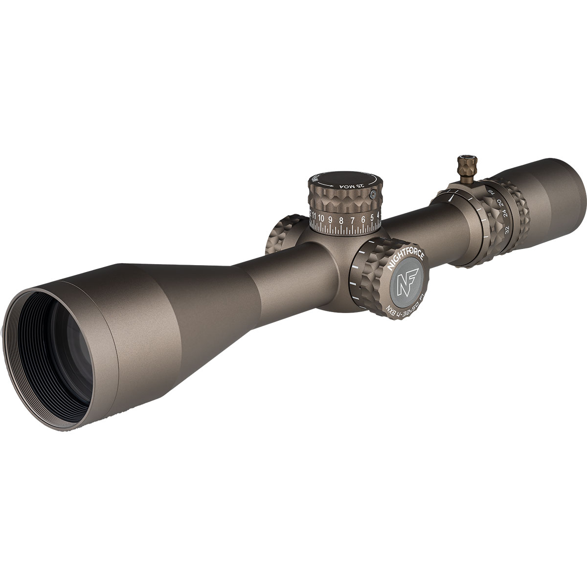 NIGHTFORCE NX8 4-32X50MM F1 FFP ILLUMINATED RIFLE SCOPE
