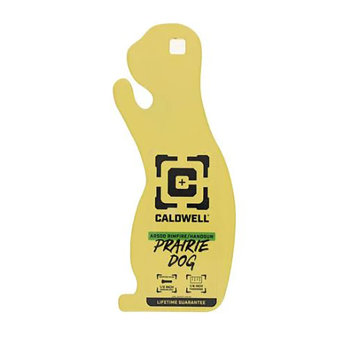 CALDWELL SHOOTING SUPPLIES AR500 RIMFIRE/HANDGUN 1/4" STEEL NOVELTY TARGETS