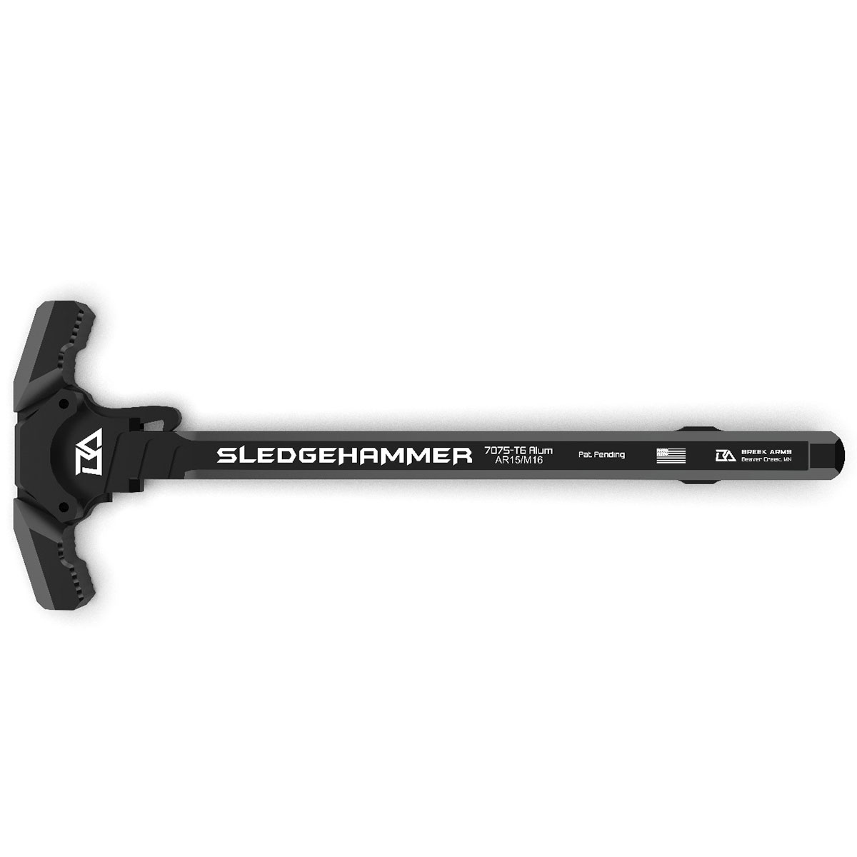 BREEK ARMS AR-15 SLEDGEHAMMER AMBI CHARGING HANDLE BREEK ARMS AR-15 SLEDGEHAMMER AMBI CHARGING HANDLE