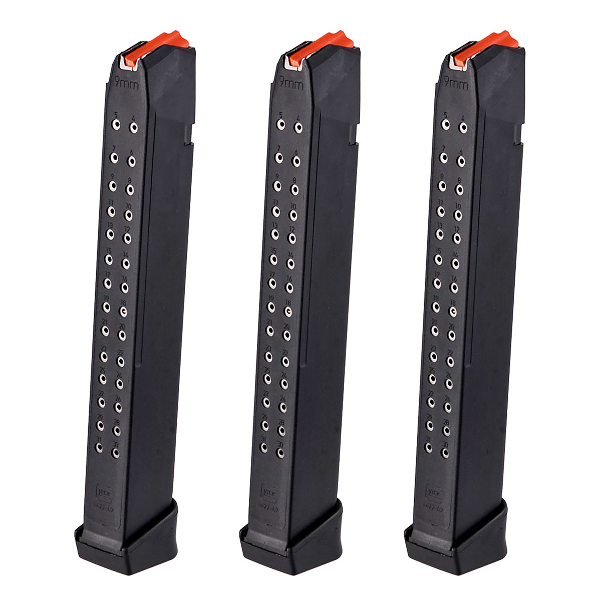 GLOCK MODEL 17/34 9MM 33-ROUND MAGAZINES