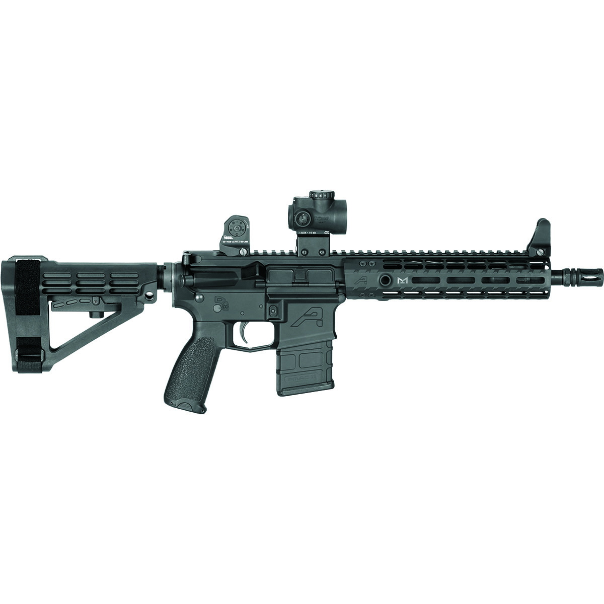 SB TACTICAL SBA4 5 Position Adjustable Pistol Stabilizing Brace FDE SKU: 430111132