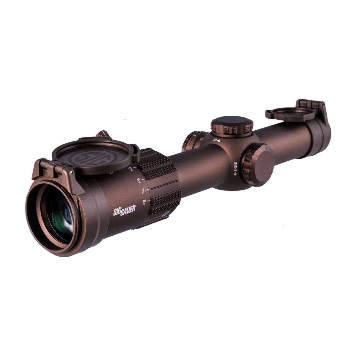 SIG SAUER, INC. TANGO MSR 1-8X24MM SFP ILLUMINATED RIFLE SCOPE WITH MOUNT