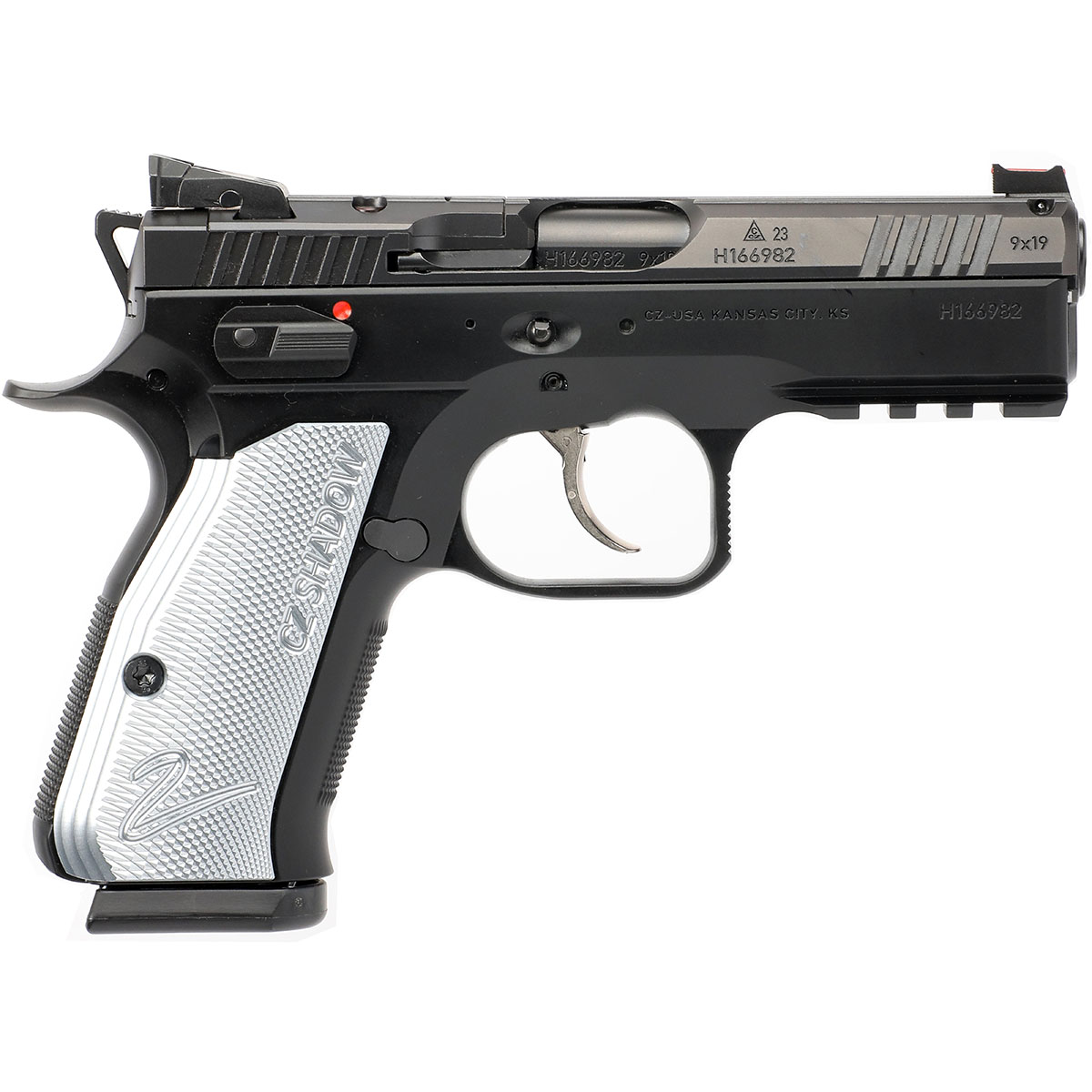 CZ USA SHADOW 2 OPTIC-READY COMPACT 9MM LUGER SEMI-AUTO HANDGUN
