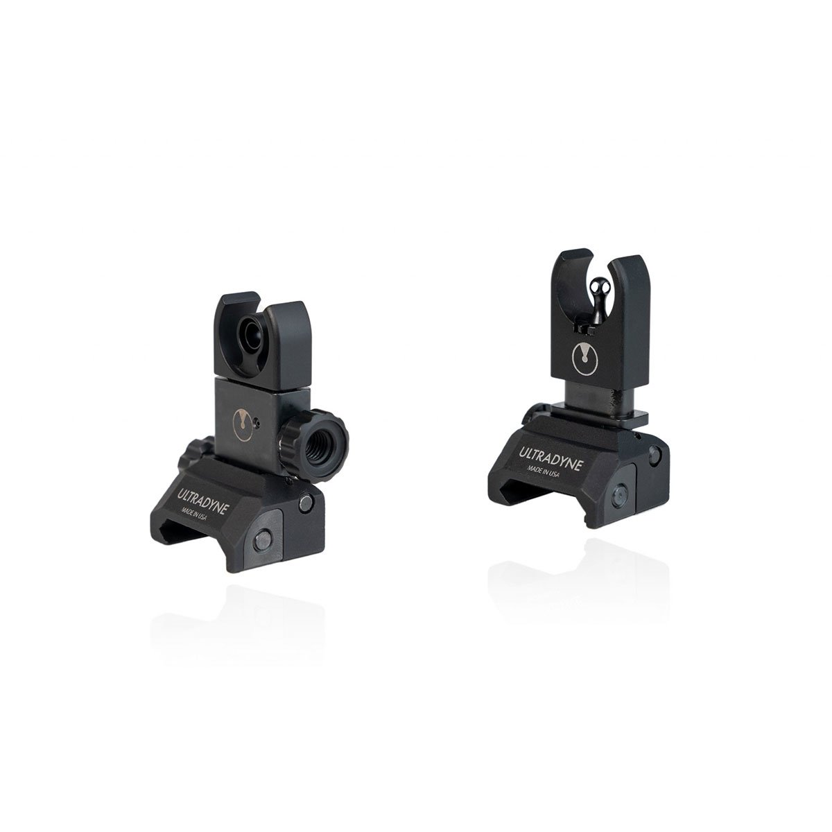 ULTRADYNE USA AR .308 C4 FOLDING FRONT AND REAR SIGHT COMBO 7.62MM