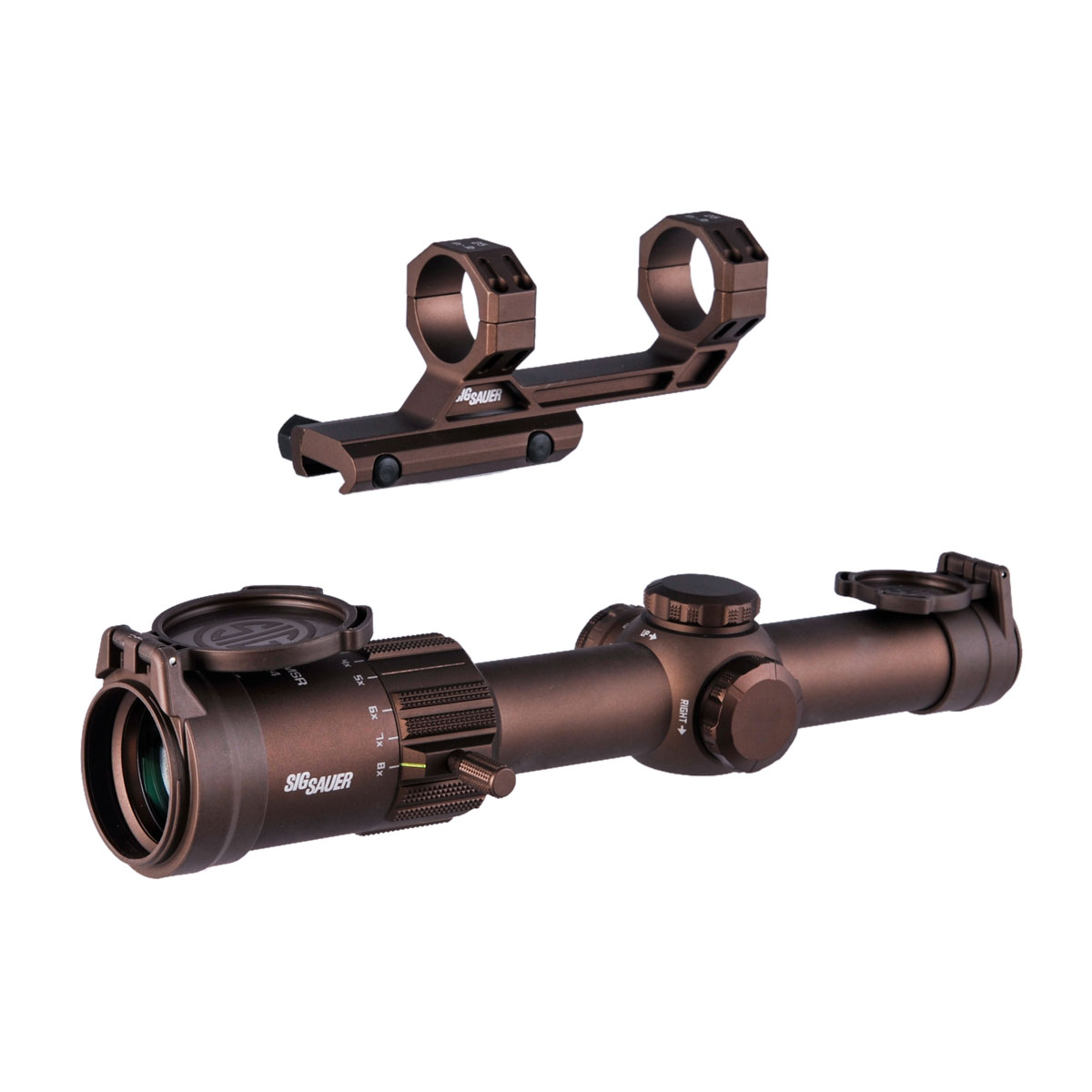 SIG SAUER, INC. Tango MSR 1-8X24Mm SFP Ill BDC 8 Reticle Black W/Mount ...