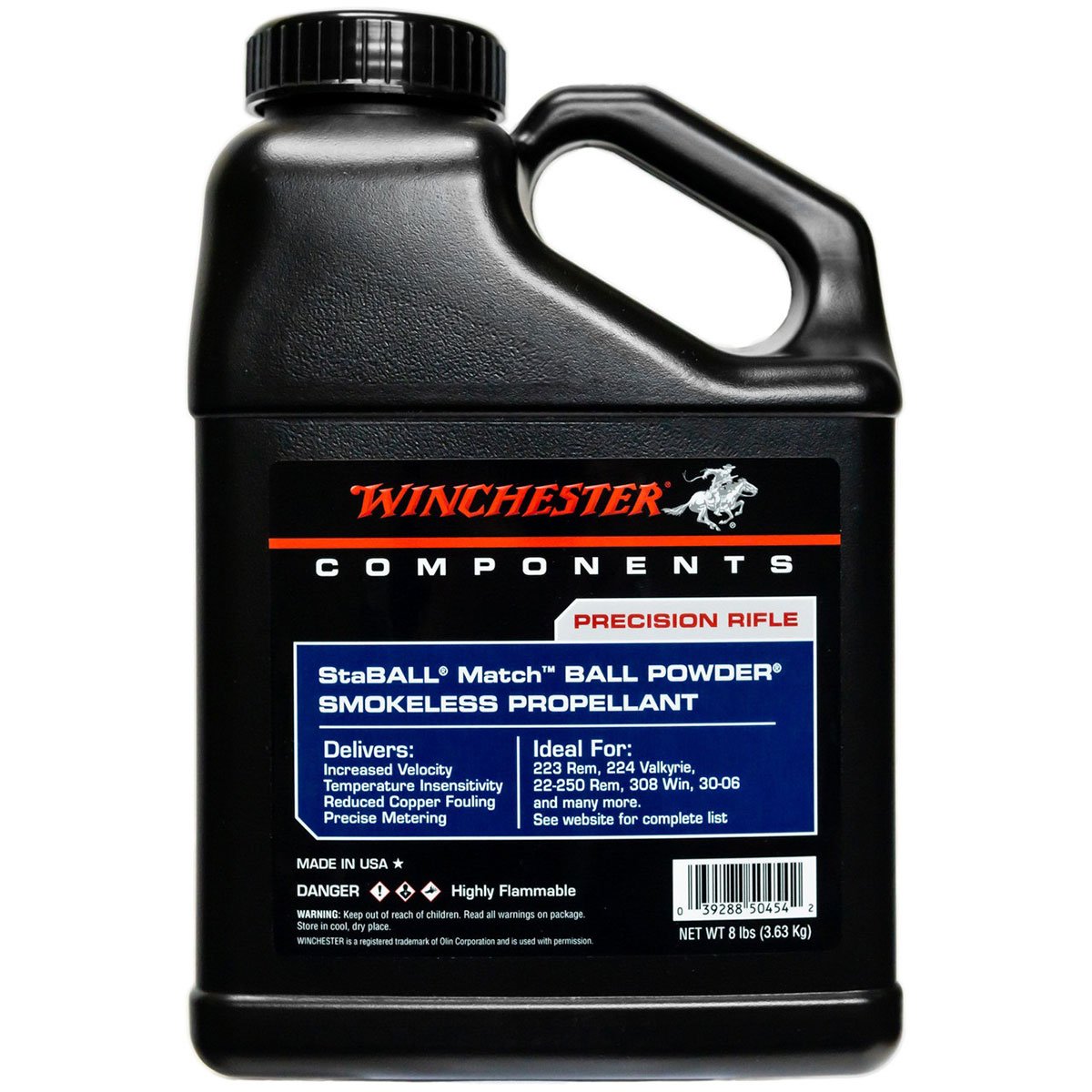 WINCHESTER STABALL MATCH RIFLE POWDER