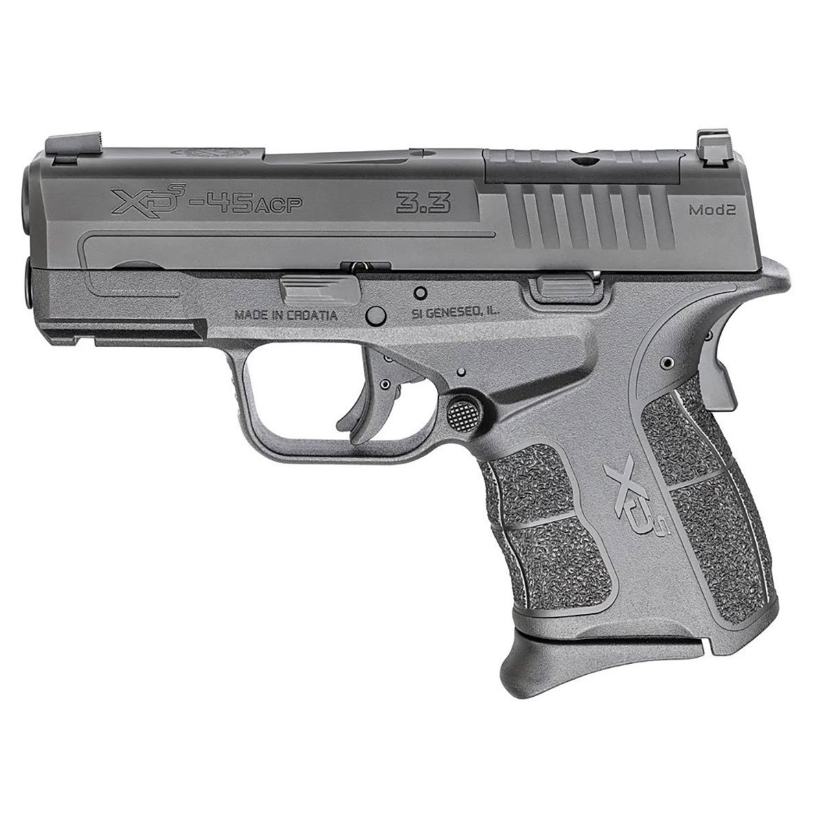 SPRINGFIELD ARMORY XD-S MOD.2 OSP 3.3" BARREL 45 ACP BLACK