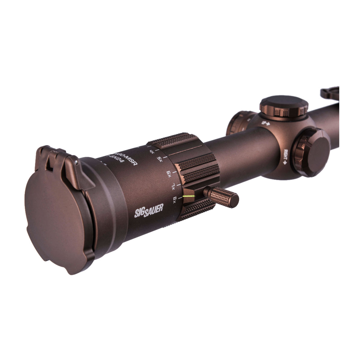 SIG SAUER, INC. TANGO MSR 1-8X24MM SFP ILLUMINATED RIFLE SCOPE WITH ...