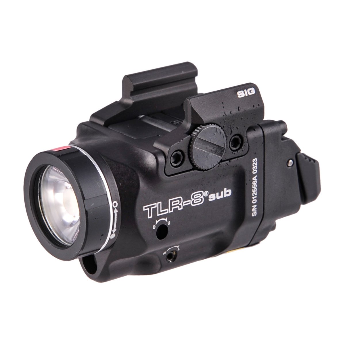 STREAMLIGHT TLR-8 SUB GUN LIGHT WITH LASER