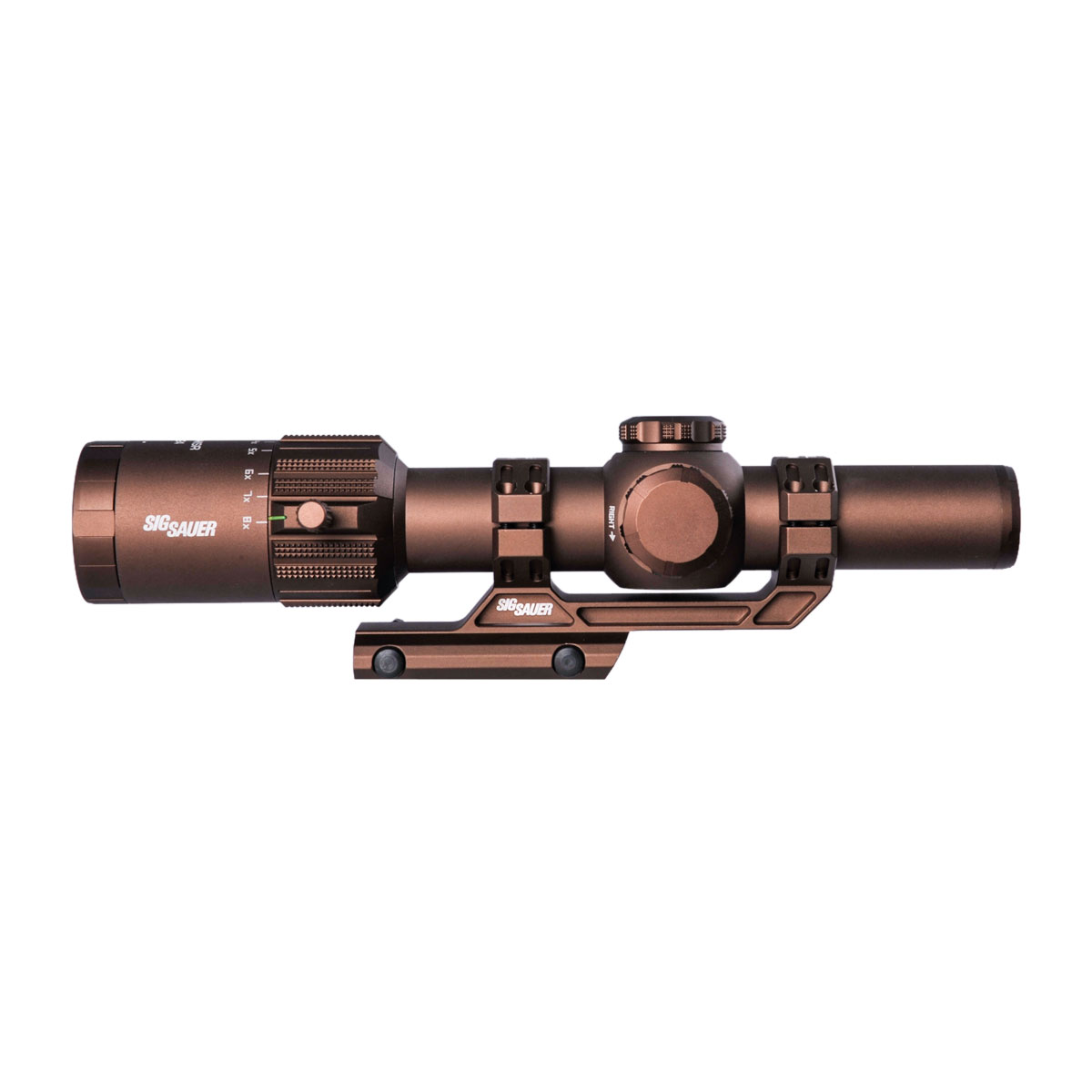 SIG SAUER, INC. TANGO MSR 1-8X24MM SFP ILLUMINATED RIFLE SCOPE WITH MOUNT