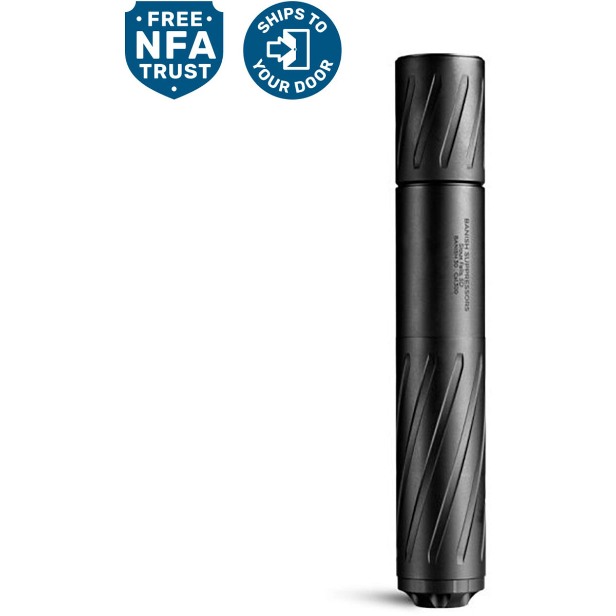 BANISH SUPPRESSORS BANISH 30 DT 30 CALIBER RIFLE SUPPRESSOR