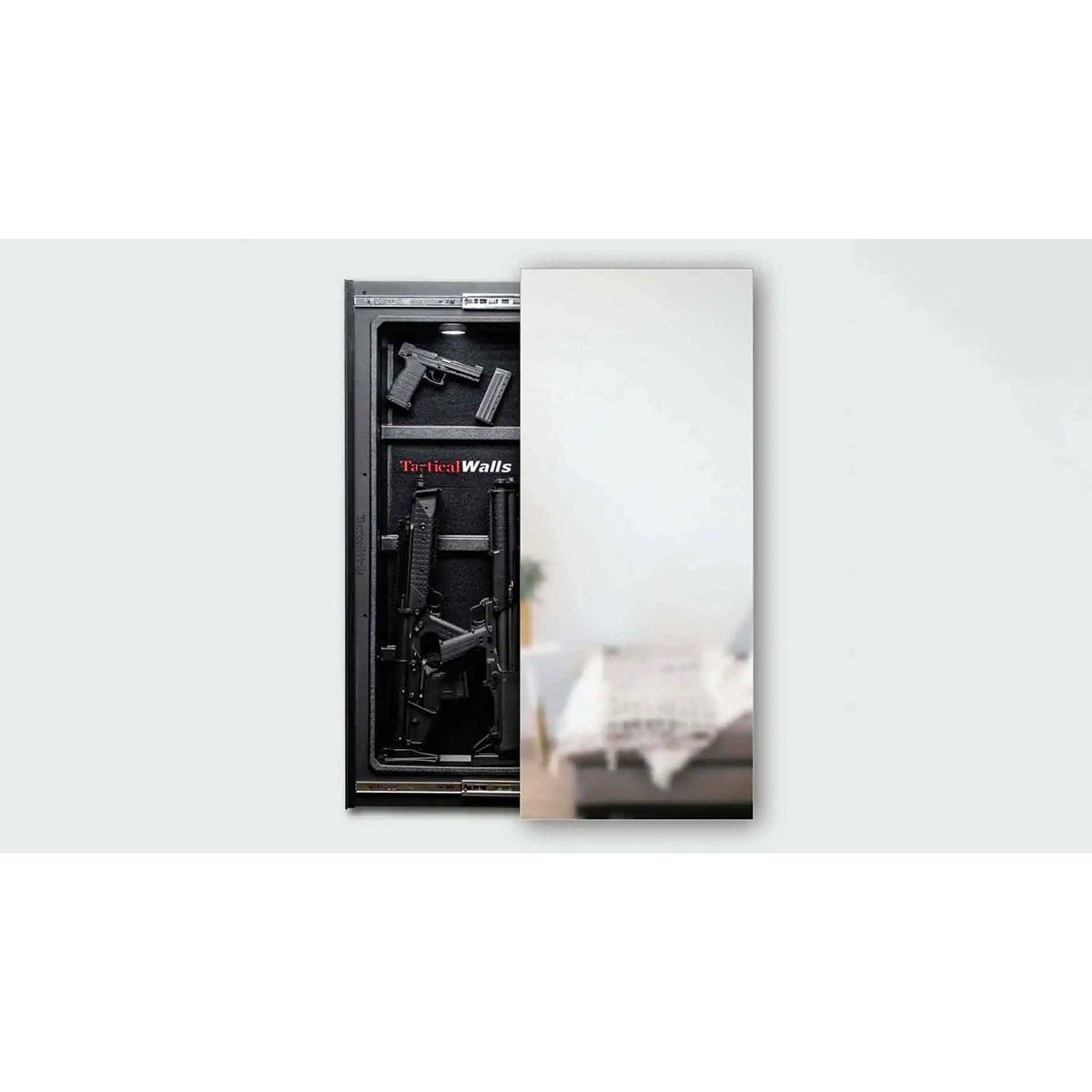 TACTICAL WALLS 1440 FRAMELESS CONCEALMENT MIRROR | UPC: 850037533916