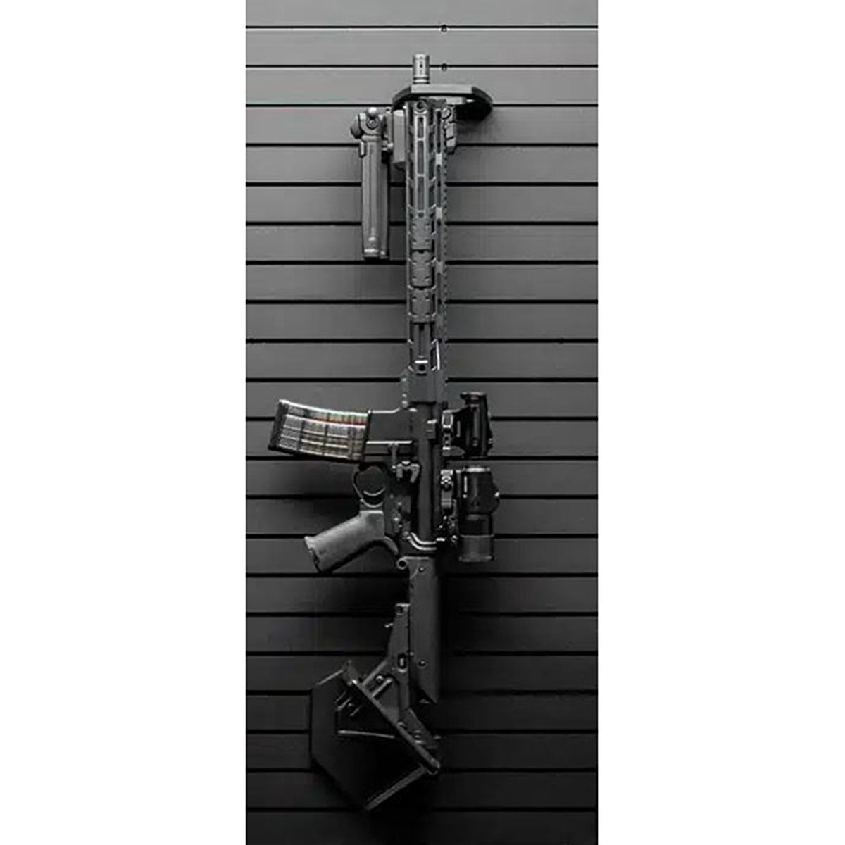 TACTICAL WALLS MODWALL VERTICAL SINGLE RIFLE RACK | UPC: 850037533800