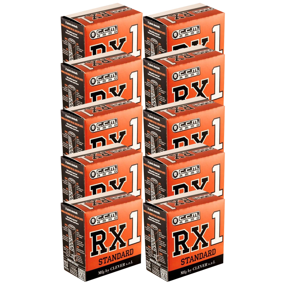 CLEVER RX 1 STANDARD 12 GAUGE 2-3/4" #7.5 SHOT SHOTGUN AMMO