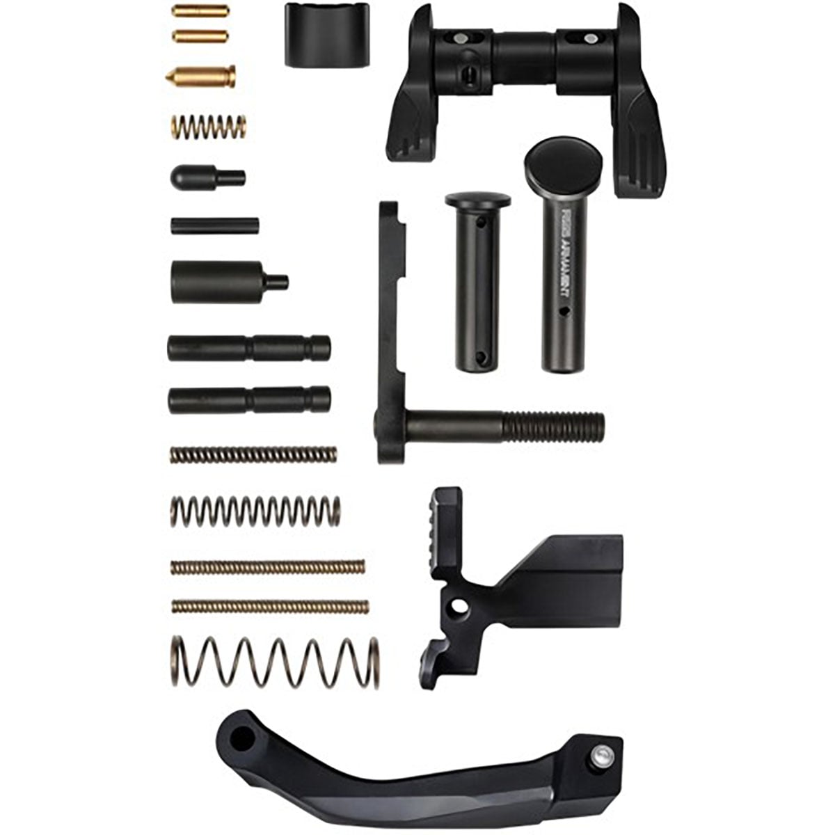 RISE ARMAMENT PREMIUM LOWER RECEIVER PARTS KIT FOR AR-15 | UPC ...