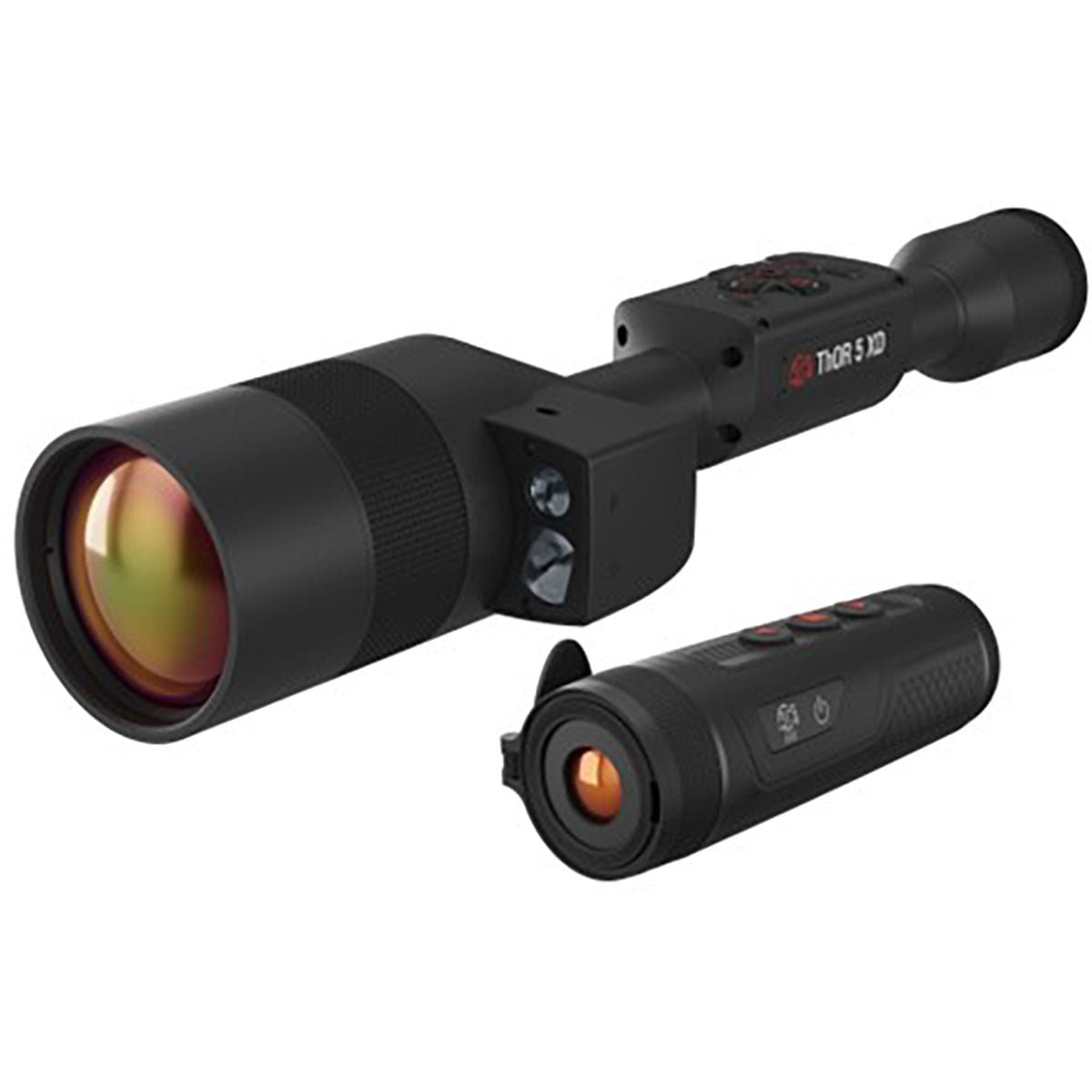 ATN THOR 5XD 3-30X 1280X1024 LRF THERMAL SCOPE & BLAZETREK MONOCULAR
