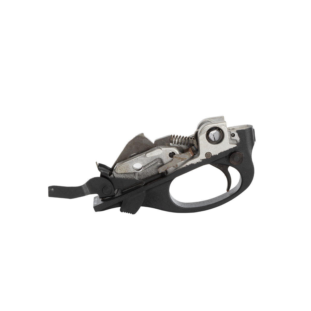 REMINGTON 12 GA LEFT HAND TRIGGER PLATE W/BLACK TRIGGER FOR REM 870