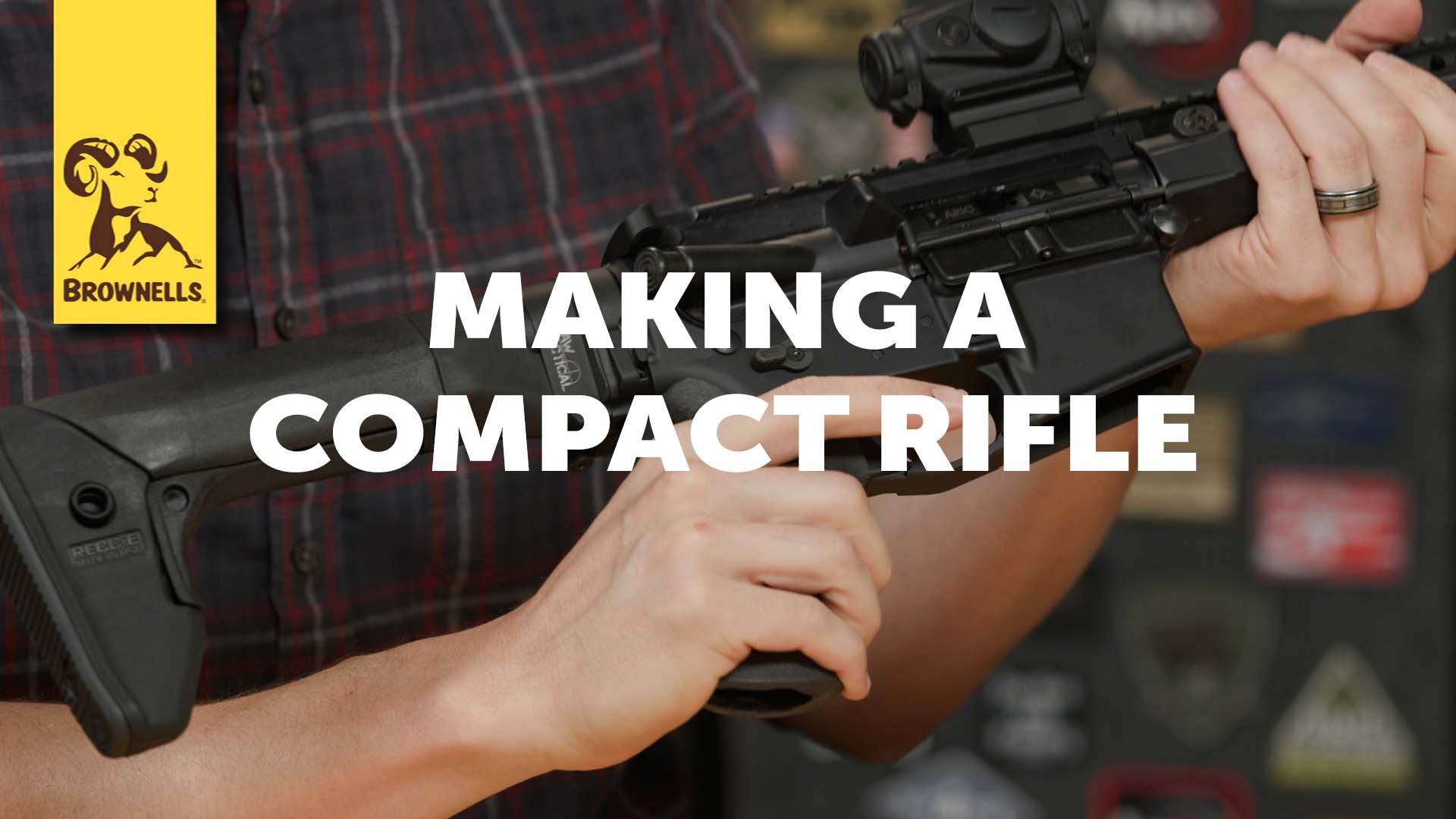 Quick Tip: Making a Compact AR-15 Rifle
