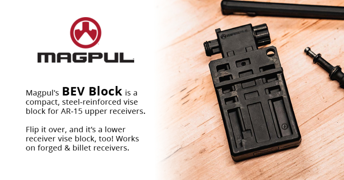 AR15 lower receiver magazine well vice block | Defensive Carry