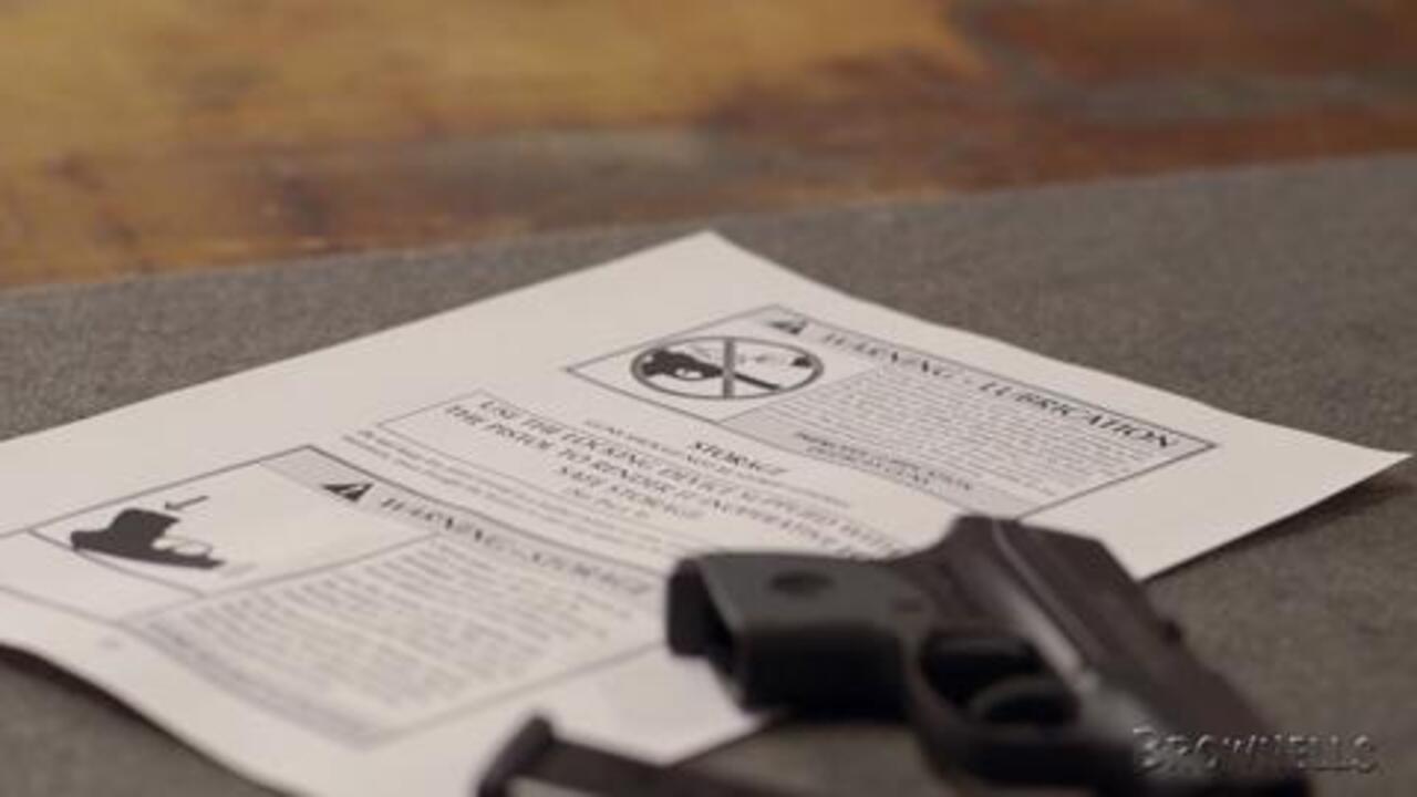 Revolver & Pistol Maintenance Instructions